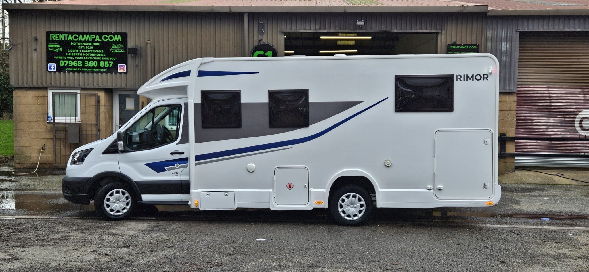Rimor Evo 95+, 4 Berth Automatic Motorhome – Rentacampa